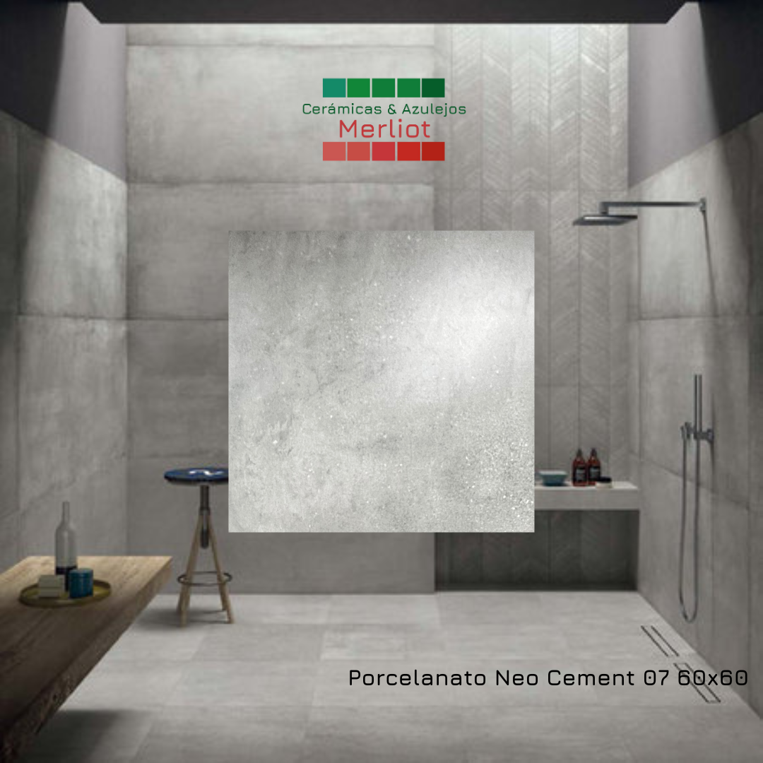 Porcelanato neo Cement 07 60x60 – Ceramicas & Azulejos Merliot Online